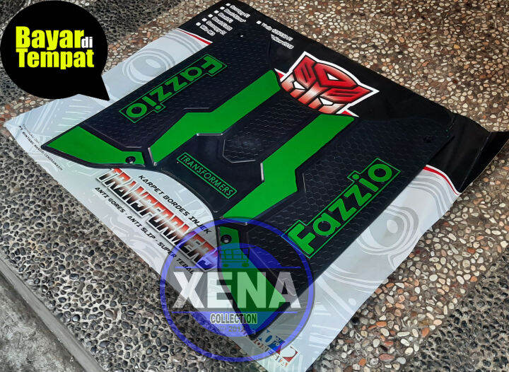 bordes karpet pijakan kaki yamaha FAZZIO 125 MOTOPAD 27 3D karet anti ...