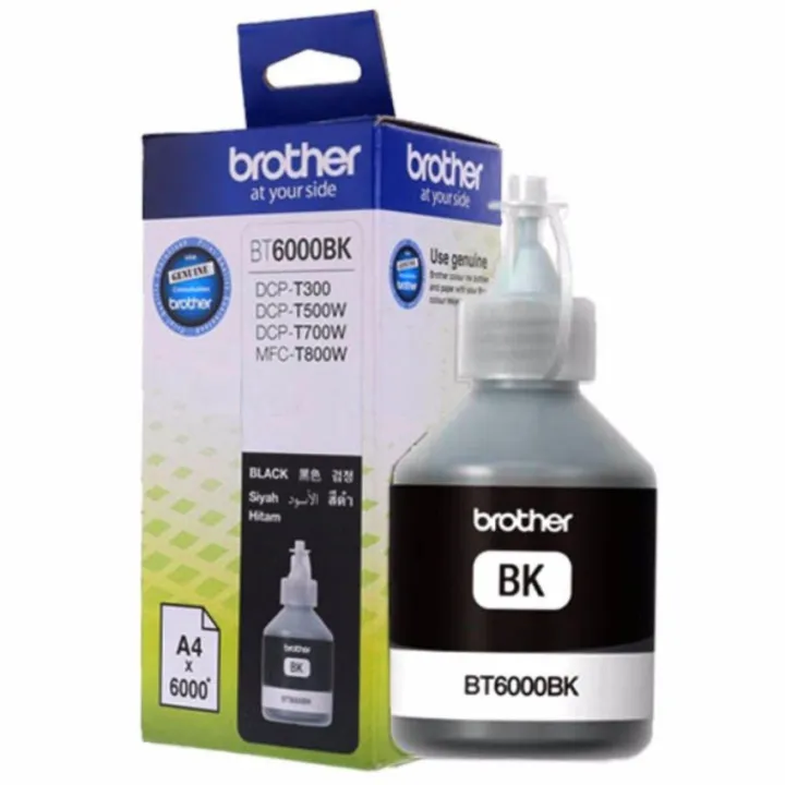 Brother Black Ink BT6000 for Refill Tank System DCP-T300 | Lazada PH