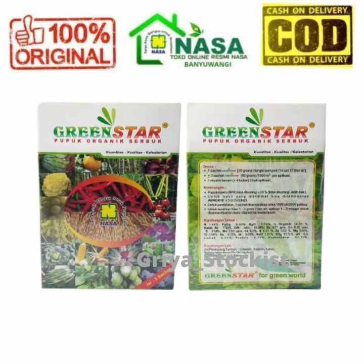 Pupuk Greenstar NASA - GRESS NASA - Pupuk serbuk Green Star - Pupuk ...