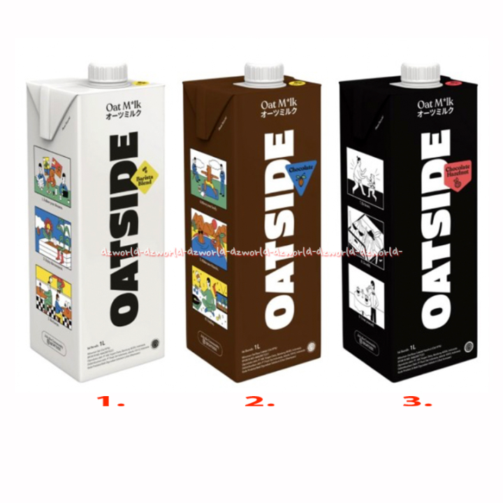 Outside 200ml Oat Milk UHT Susu Siap Minum Oat Side Rasa Coklat ...