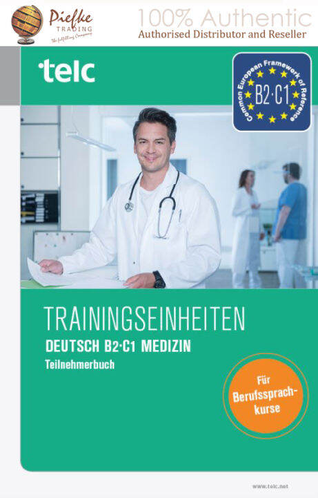 Trainingseinheiten telc Deutsch B2·C1 Medizin (100% Asli Dan Tulen - Bukan fotokopi ...