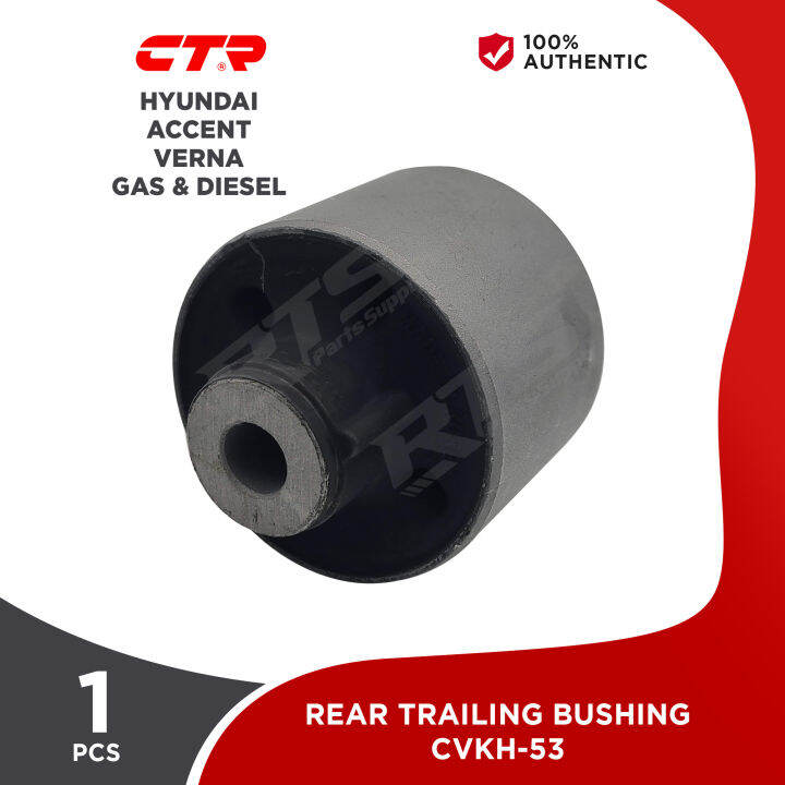 CTR CVKH-53 Rear Trailing Bushing Hyundai Accent / Verna 1300,1500 / Gas & Diesel 2001 - 2006 ...