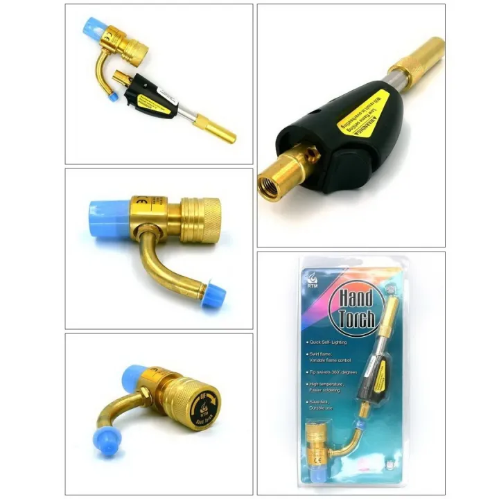 หัวเชื่อมแก๊สกระป๋อง HAND TORCH , หัวเชื่อมท่อทองแดง RTM ราคาถูก ท่อ ...
