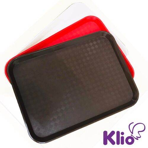 Klio KL-T002 Fast Food Medium Rectangular Serving Tray Restaurant Trays ...