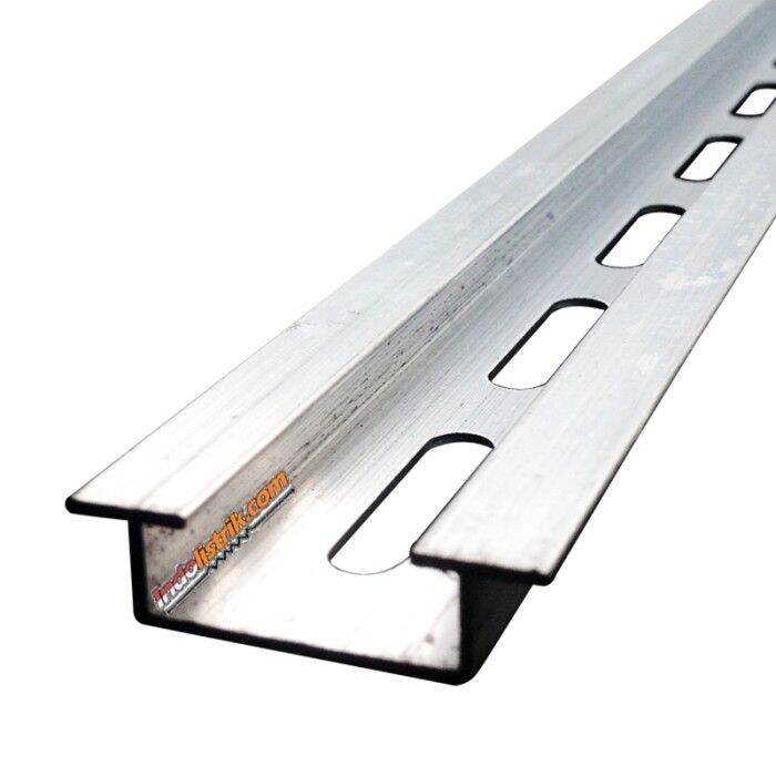 Rel MCB Panel Aluminium 2 fungsi (tebal 1.1mm) 1m | Lazada Indonesia