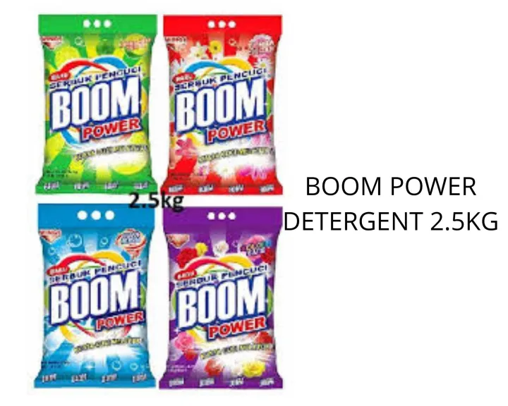 BOOM DETERGENT POWDER [2.5KG] | Lazada