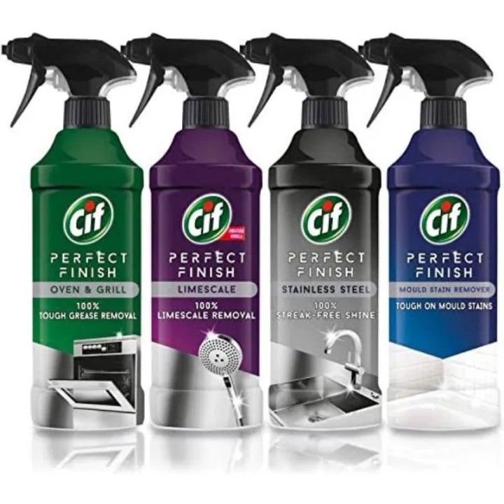 CIF Perfect Finish - Oven/Limescale/Stainless/Mould stain remover ...