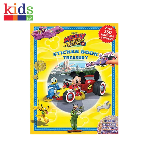 Disney Jr. Mickey Roadster Sticker Book Treasury - Kids Ink | Lazada PH