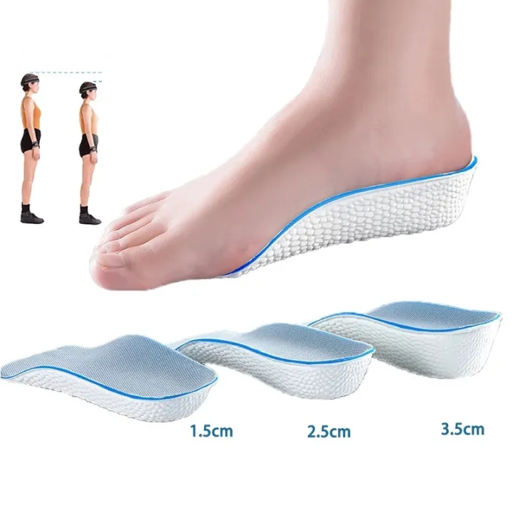 Height Increase Insole / High Elastic Breathable Heighten Lifter ...