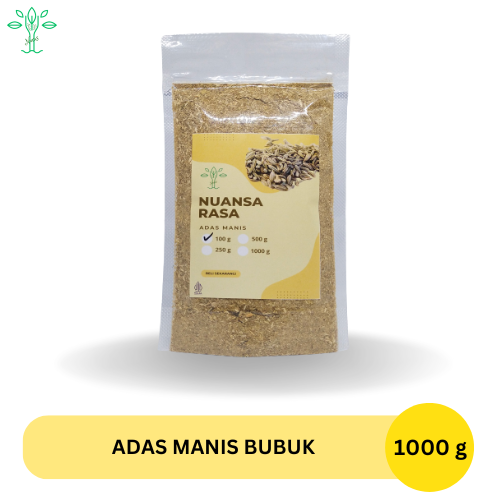 Adas Manis Bubuk Nuansa Rasa Fennel Powder Adas Manis 1kg Adas Manis ...