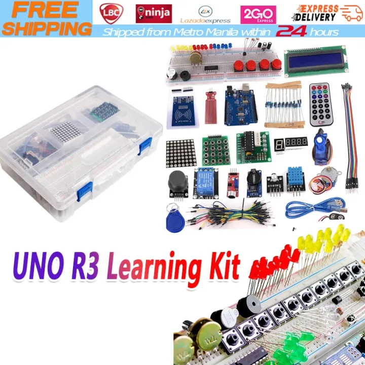 RFID Starter Kit for Arduino UNO R3 Upgraded version Learning Suite With Retail Box R3-Learning ...