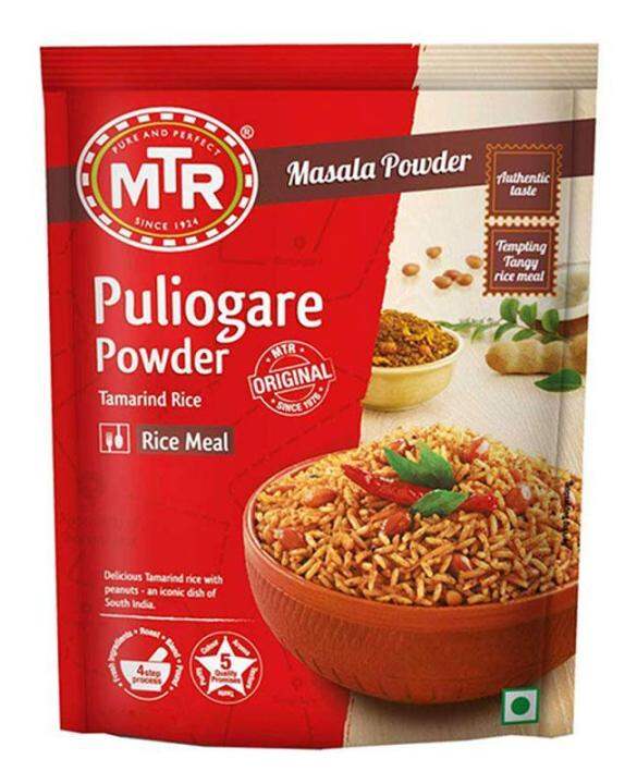 MTR Puliogare Powder - SPICE MIX FOR Tamarind Rice 200 gm | Lazada.co.th