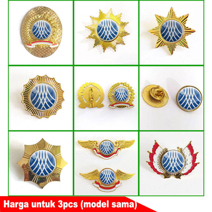 Pin Peradi Pin Bros Wing Logo Peradi Biru /3pcs | Lazada Indonesia