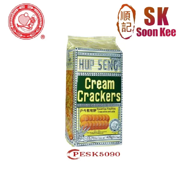 Hup Seng Ping Pong Cream Crackers 428g | Lazada