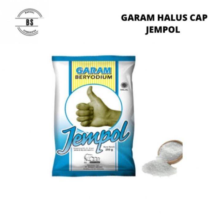 GARAM Cap Jempol Beryodium Garam Halus 250g | Lazada Indonesia