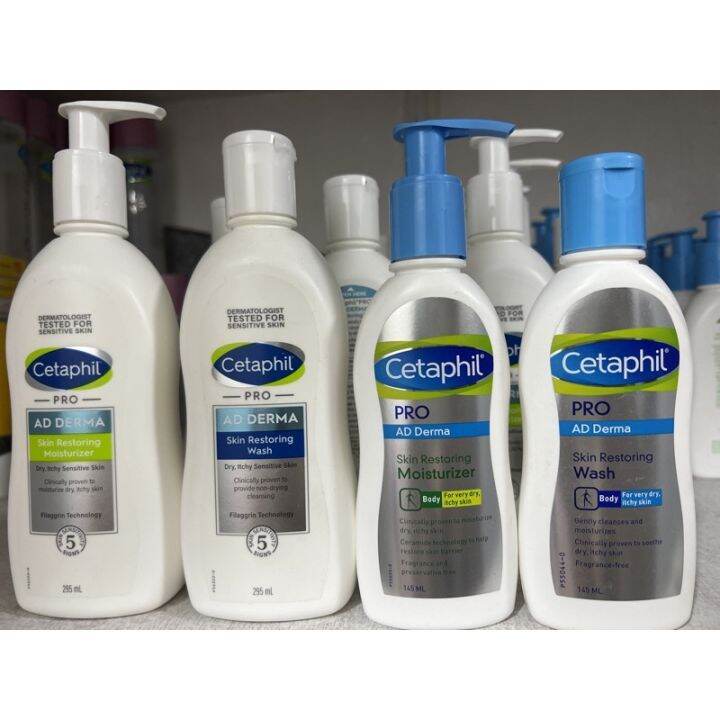 Cetaphil PRO AD Derma Skin Restoring Wash Moisturizer Authentic | Lazada PH