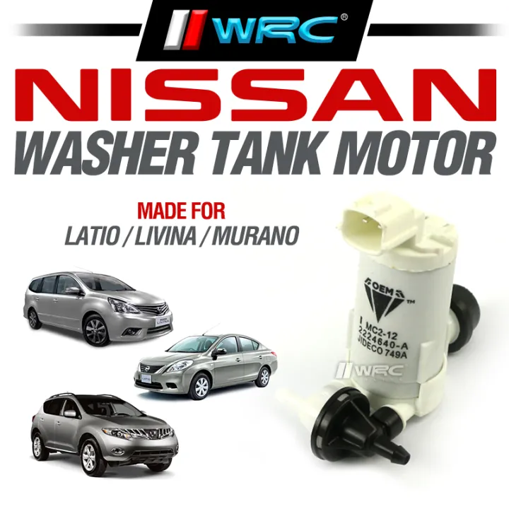 Nissan Latio / Livina / Murano Washer Tank Motor (1pc) | Lazada