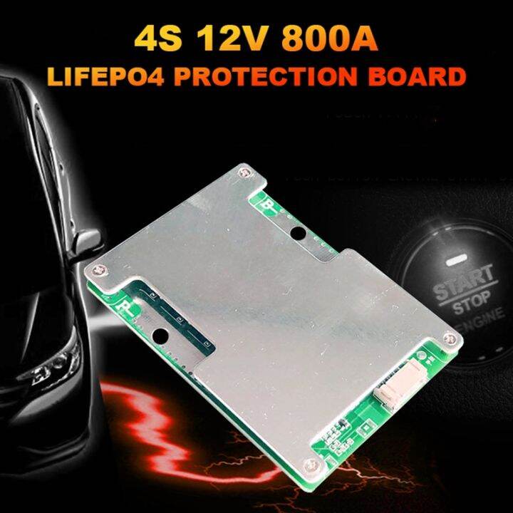 4S 12V 800A LiFePO4 Lithium Battery Charger BMS Protection Board with ...