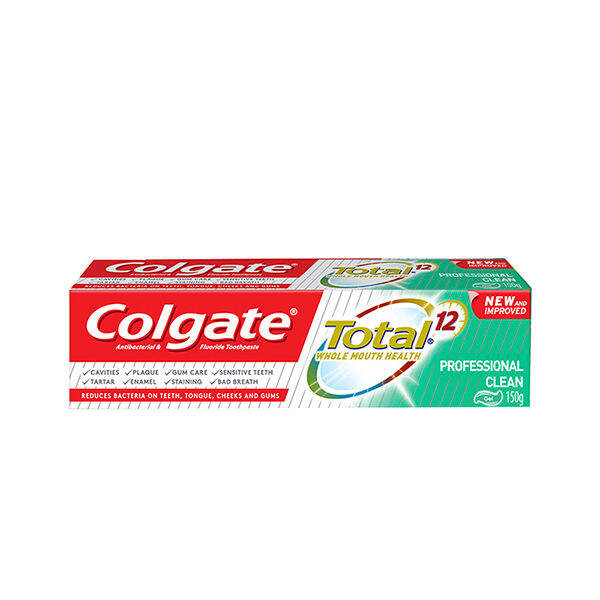 Colgate Total 12 Professional Clean Toothpaste 150G | Lazada PH
