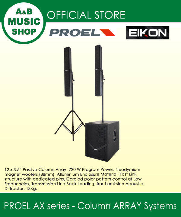 PROEL AX series - Column ARRAY Systems | Lazada PH