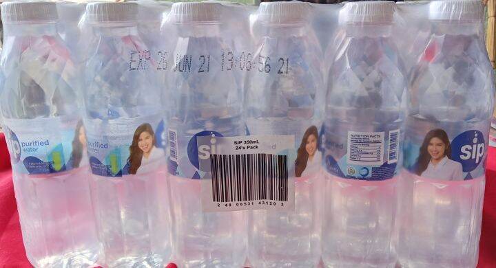 SIP Purified Water 1 case 35pcs 350ml | Lazada PH