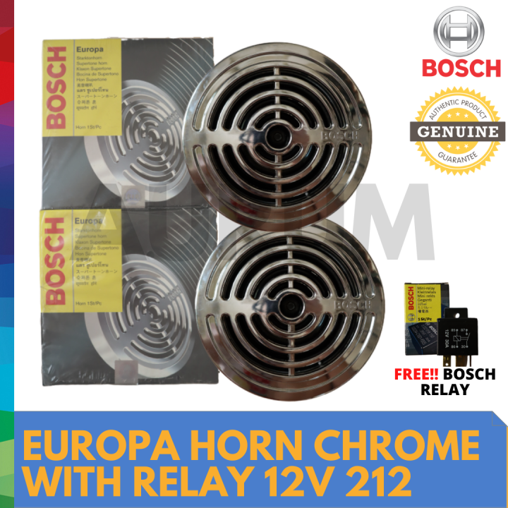 Bosch Europa 212 with relay 12volts | Lazada PH