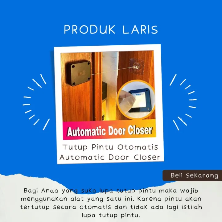 Alat Penutup Pintu Otomatis Automatic Door Closer Bisa Berfungsi ...