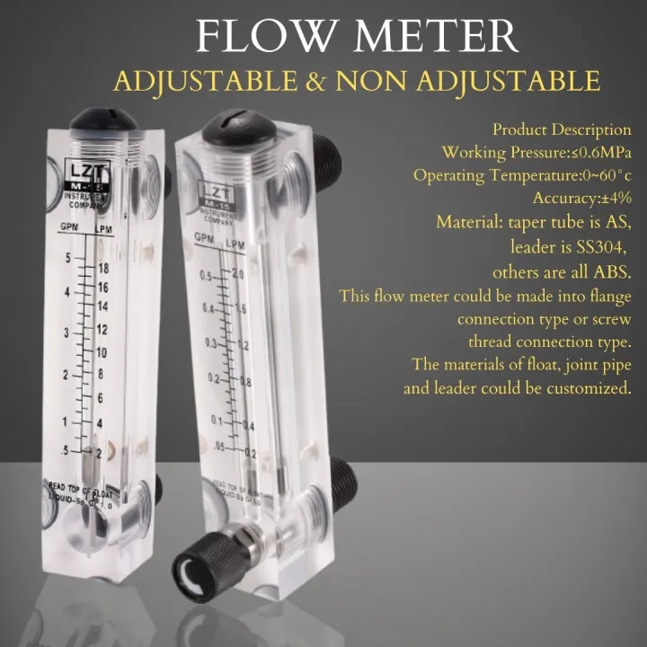Water Flow Meter Liquid Read 5 GPM | Lazada PH