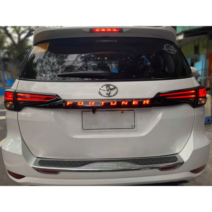 yo- Toyota Fortuner 2016 to 2020 Rear Trunk Lid LED Logo | Lazada PH