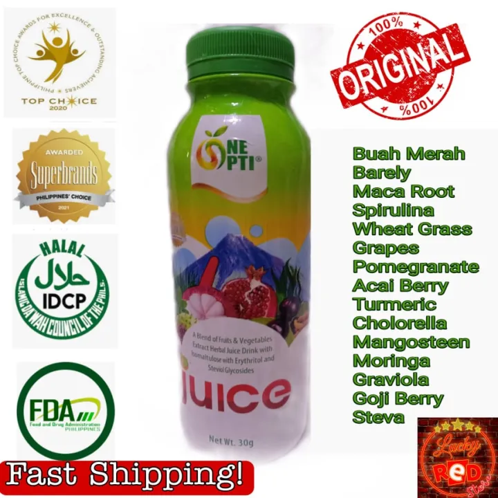 ONE OPTI JUICE HERBAL DRINK 30G / ORIGINAL | Lazada PH