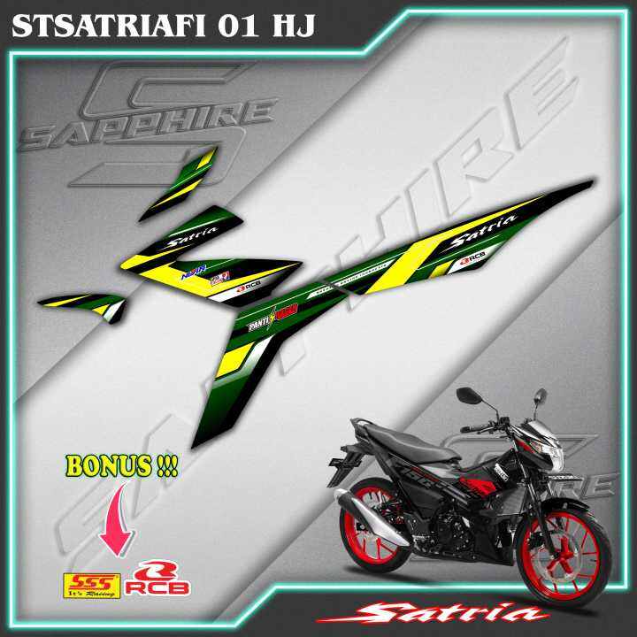 STIKER STRIPING SATRIA INJEKSI STICKER STRIPPING SATRIA FU FI 01 ...