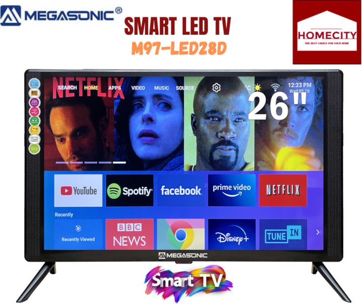 MEGASONIC SMART LED TV M97LED 28D | Lazada PH
