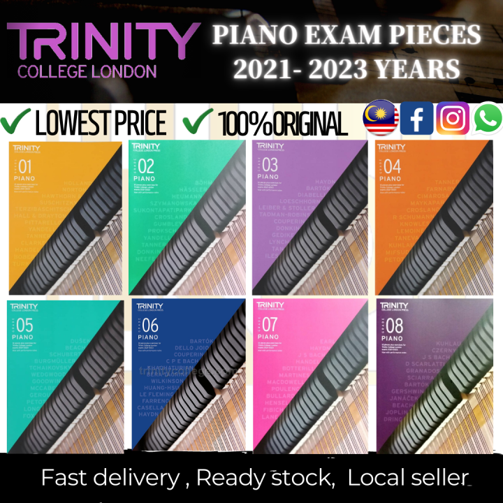 ☆trinity College London☆ Piano Exam Pieces Grade 1 2 3 4 5 6 7 8 From