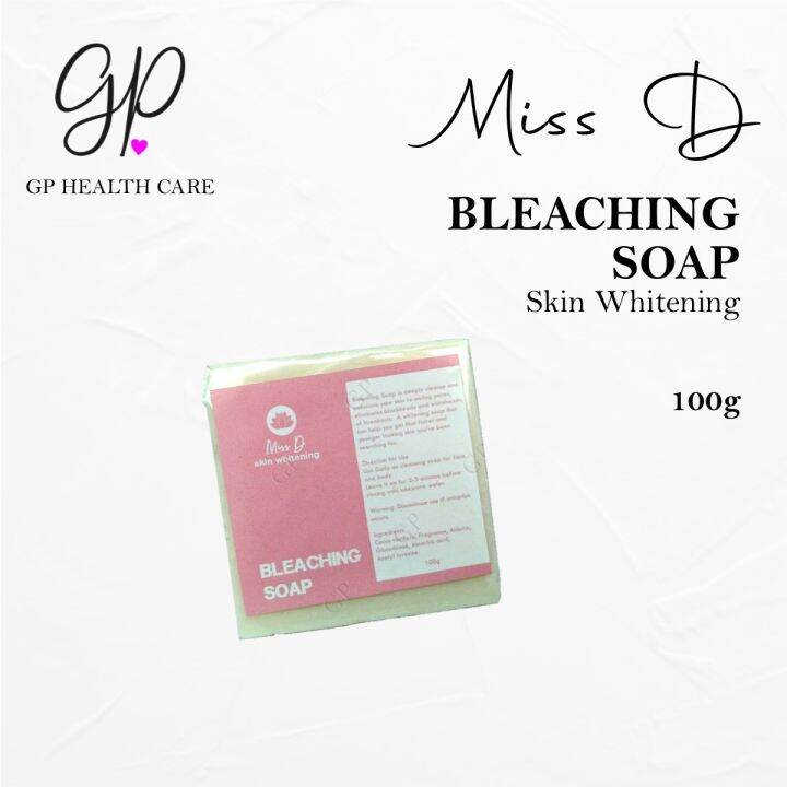 Miss D Skin Whitening Bleaching Soap 100g | Lazada PH
