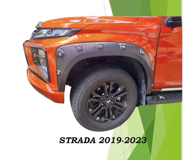 Bushwacker Fender Flare for Mitsubishi Strada Triton 2019 to 2023 ...