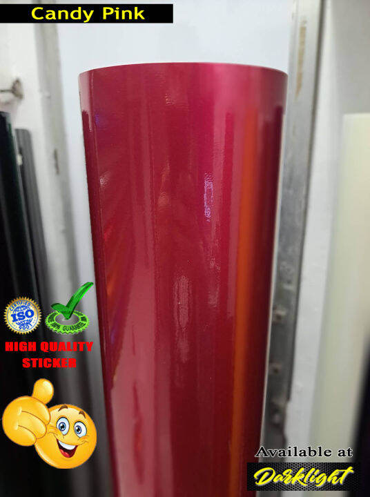 STICKER CANDY PINK MAGENTA METALLIC !!!! HIGH QUALITY !!! [[ Philippine ...