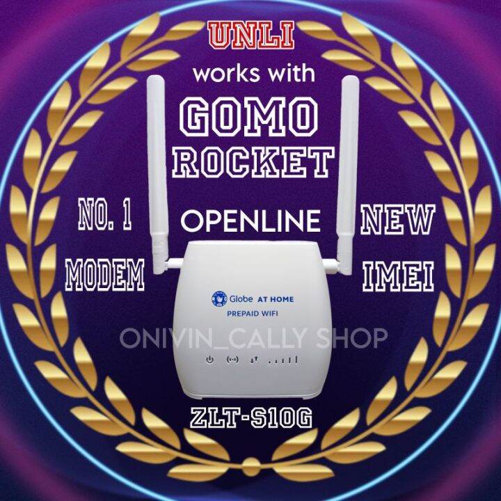 3.3 SALE ZLT S10G Globe at Home Prepaid WIFI With GOMO ROCKET UNLI DATA | Lazada PH