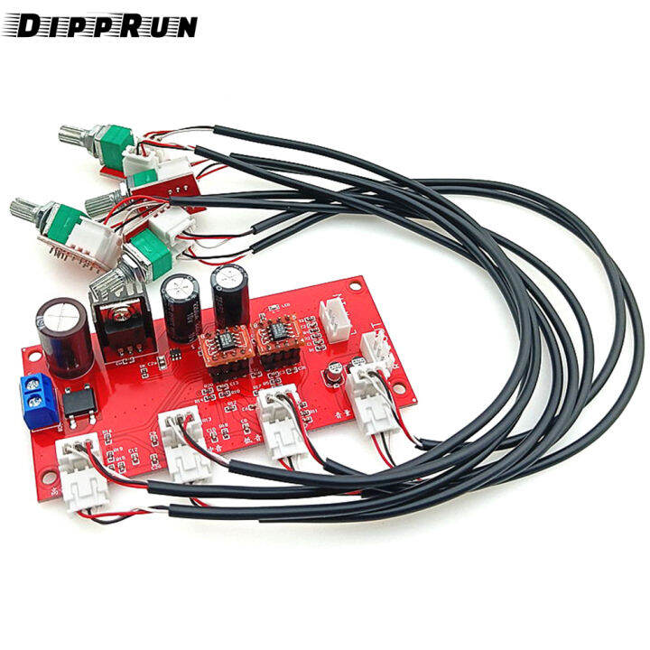 DIPPRUN AD828 NE5532 Preamplifier Volume Control Board with Treble ...