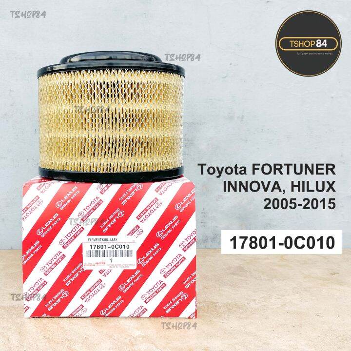 TOYOTA Air Filter 17801-0C010 Innova Fortuner Hilux 2005-2015 | Lazada PH