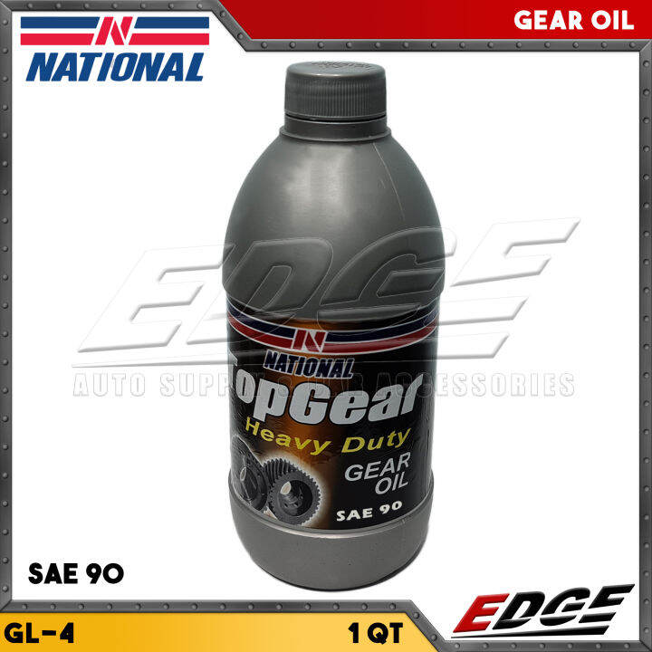 National - TopGear - SAE 90 - 1qt // Gear Oil Manual Transmission SAE ...
