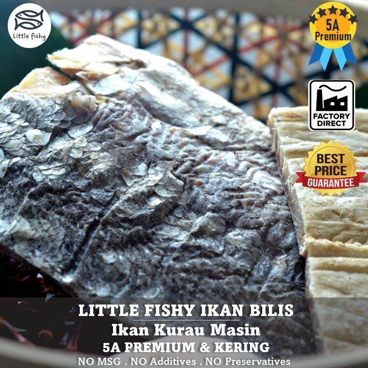 Ikan Kurau Masin /Mergui Dried Fish Penang Harga Borong Gred 5A 250g ...