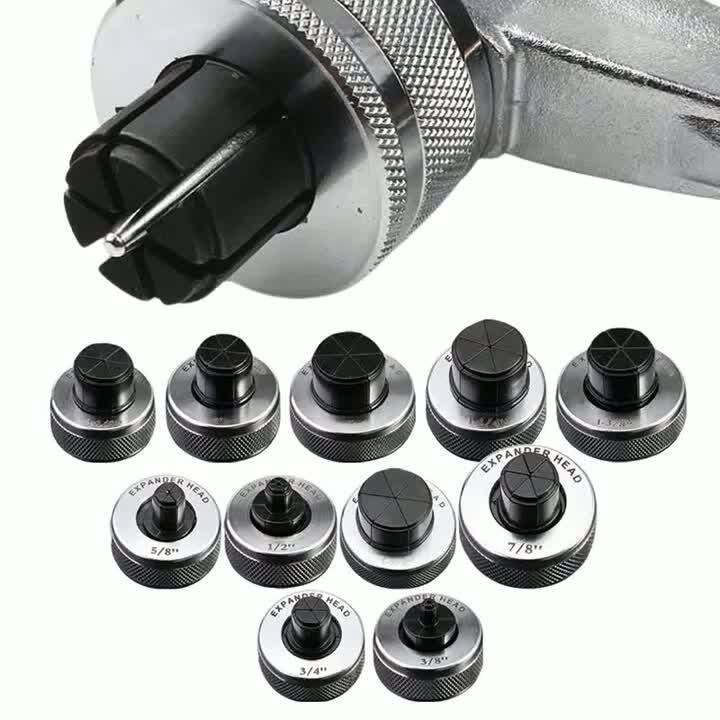 หัว Expander ทนทานการขยายตัวสม่ำเสมอเหล็กคาร์บอนสีดำความต้านทานการกัด ...