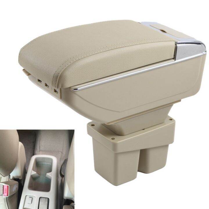 xps Honda City 03-08 GD8 Adjustable Armrest Box central Arm Rest | Lazada