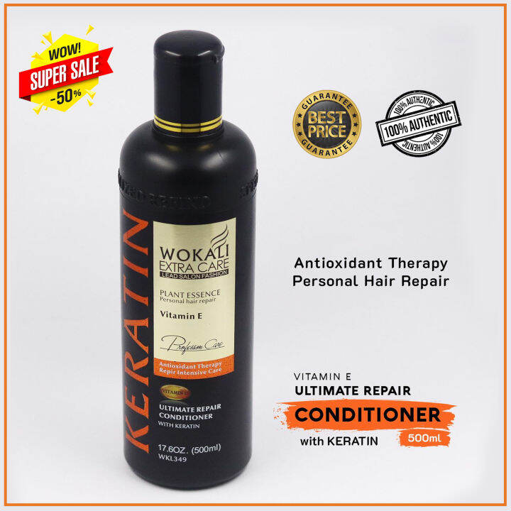 WOKALI Keratin Hair Treatment Conditioner (500ml) | Lazada PH
