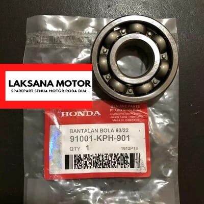 Lahar Bearing Bantalan Bola 63/22 Kruk As Honda Kharisma Karisma KPH ...