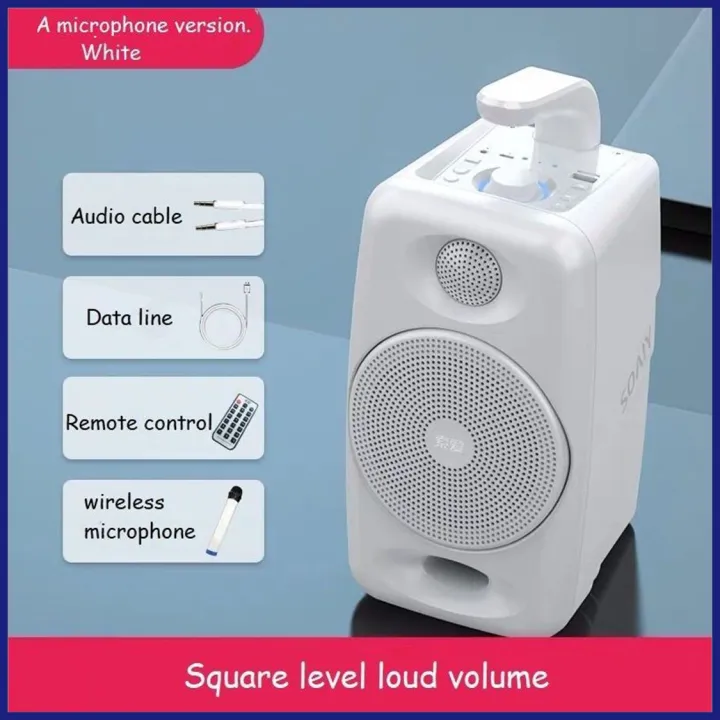 Soaiy SH36 wireless Bluetooth speaker High volume subwoofer Square dance outdoor audio car mini ...