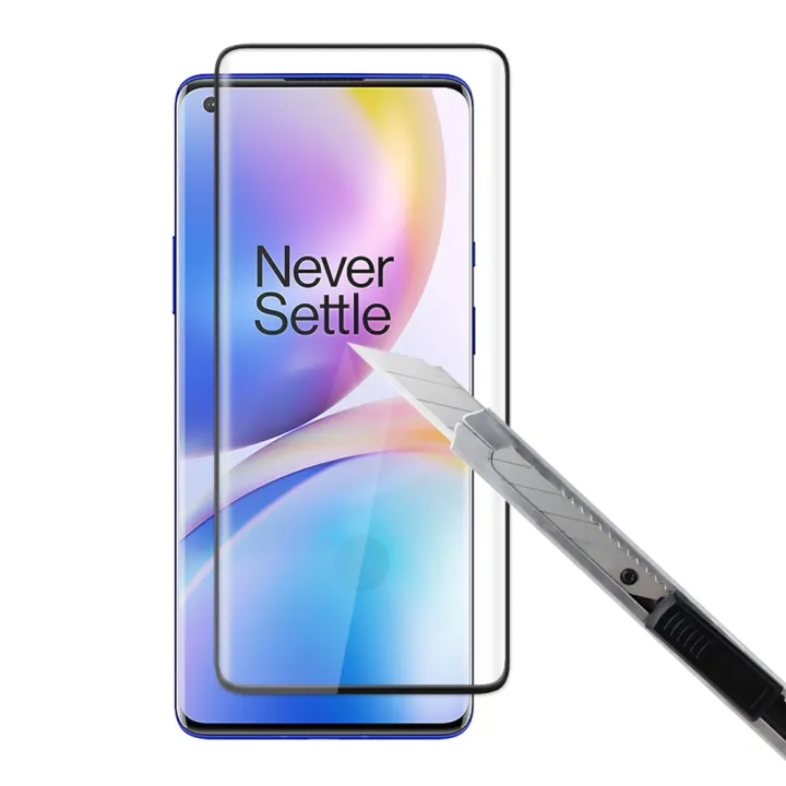 ฟิล์มกระจก นิรภัย กาวยูวี วันพลัส 10 โปร UV Glue Tempered Glass For ...