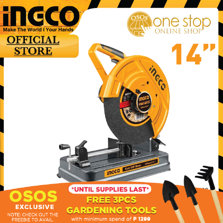 INGCO COS35538 - 14" Cut Off Machine - 2350W •OSOSSHOPPING• free 31in1 ...