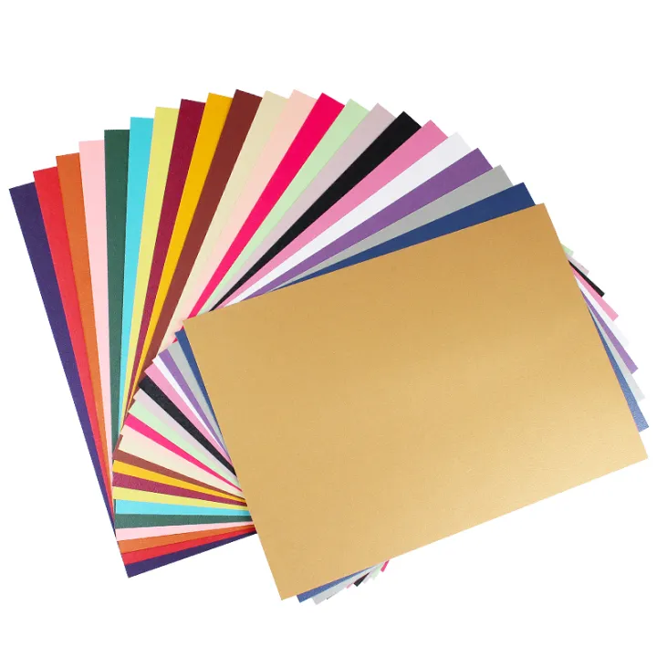Pearlescent cardboard color thick handmade students kindergarten ...