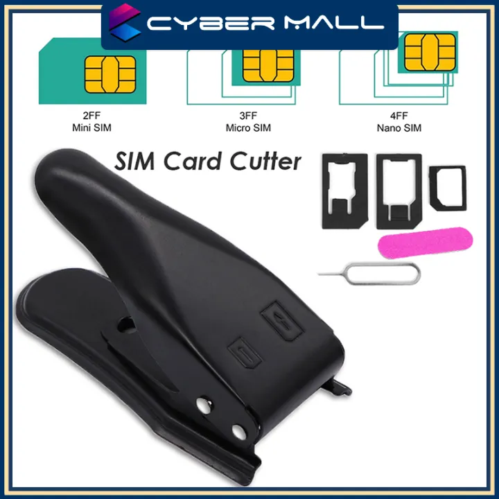 Dual 2 in 1 Nano Micro SIM Card Cutter Mobile Phone Card Adapter ...